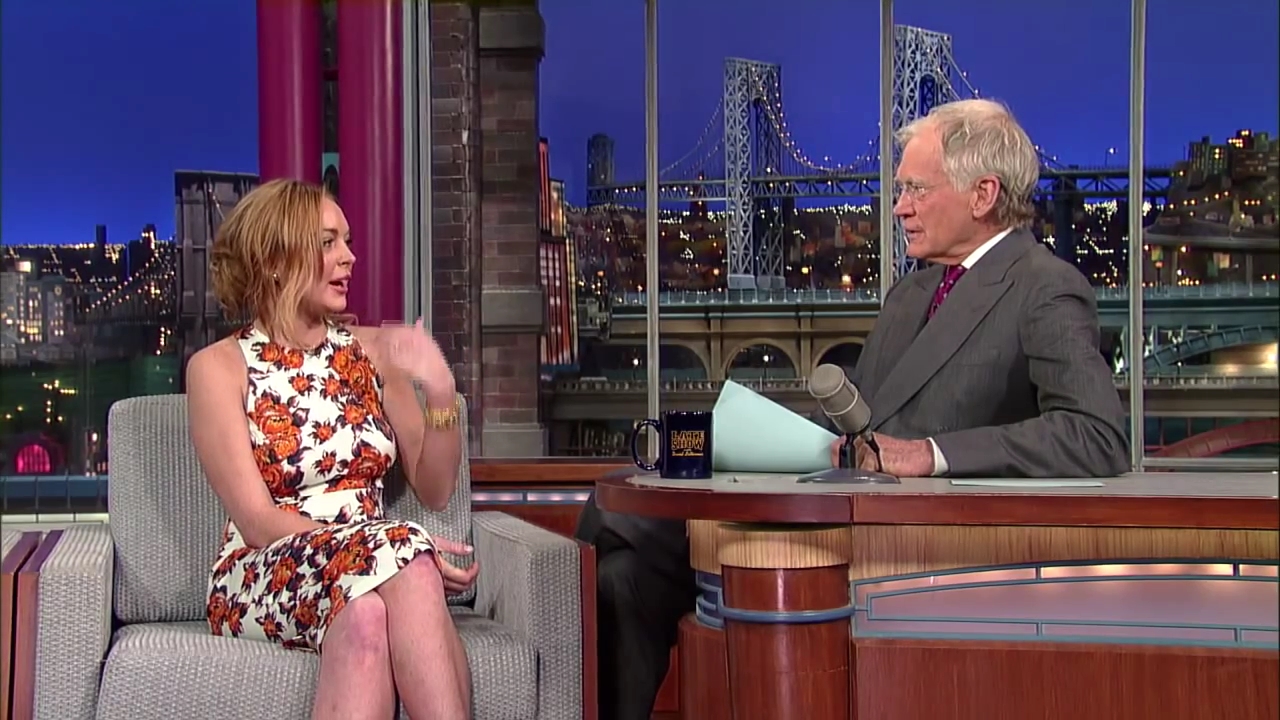 2014: LATE SHOW WITH DAVID LETTERMAN [APRIL 9TH] - Letterman 338 - Oh ...